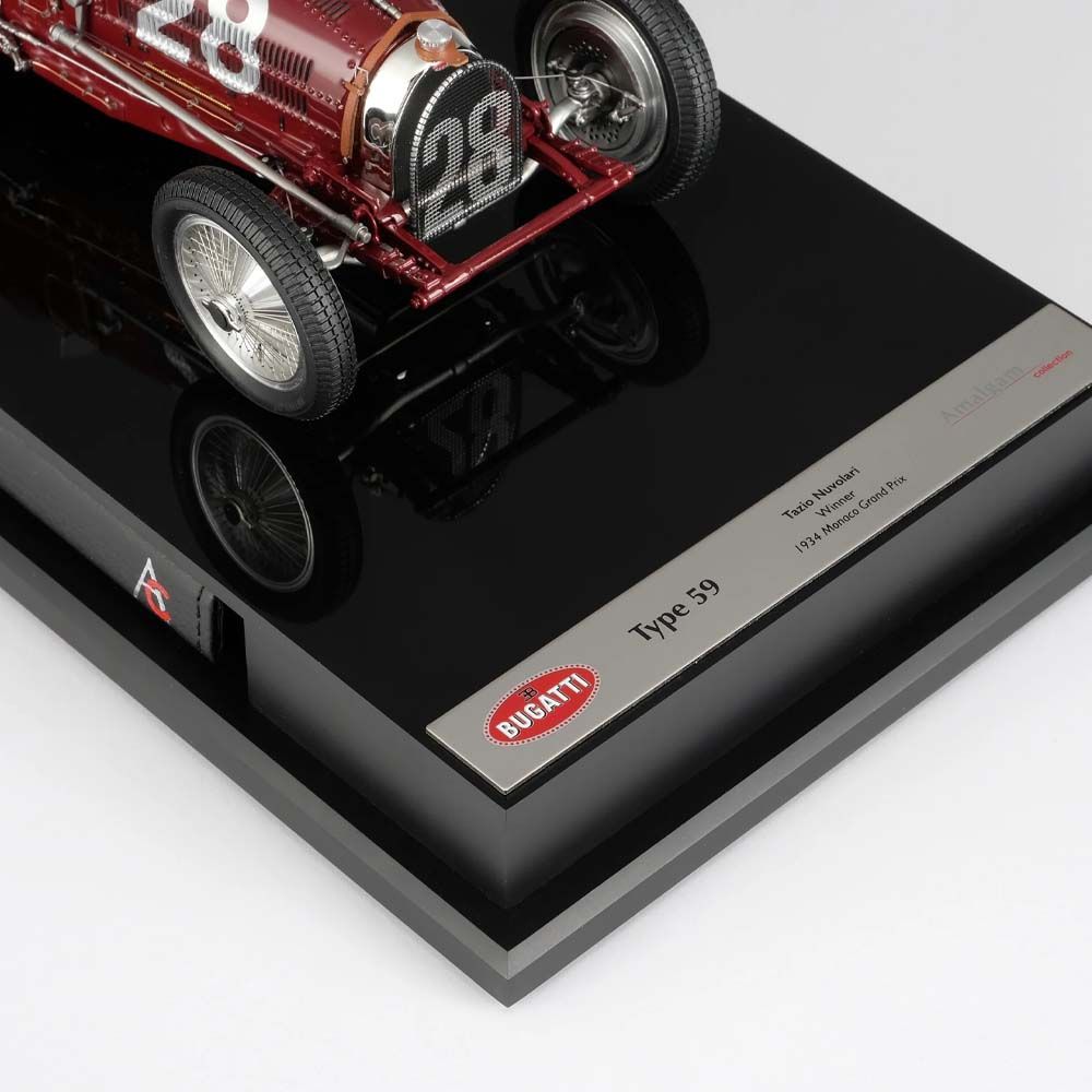 Amalgam Collection Bugatti Type 59 - 1934 Monaco GP - Nuvolari