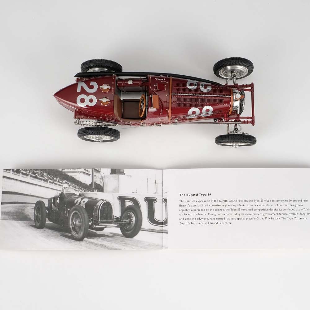 Amalgam Collection Bugatti Type 59 - 1934 Monaco GP - Nuvolari