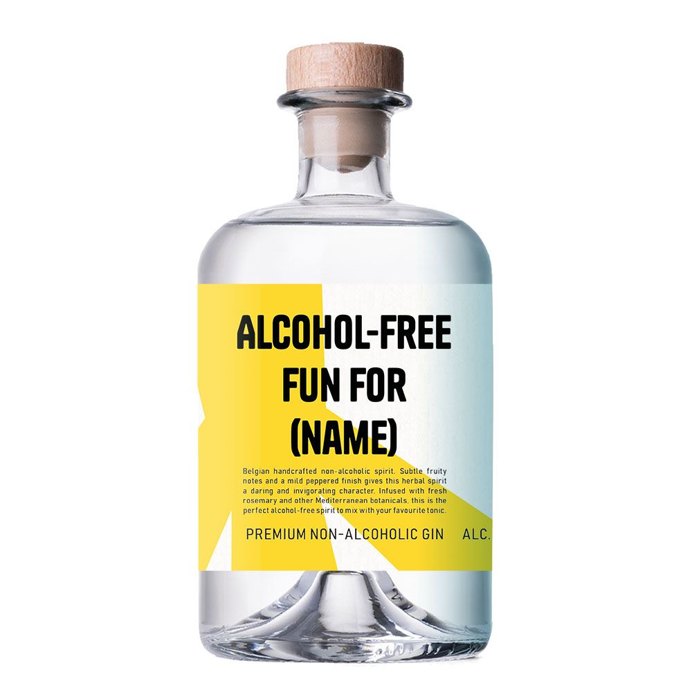 Personalised Non-Alcoholic Gin