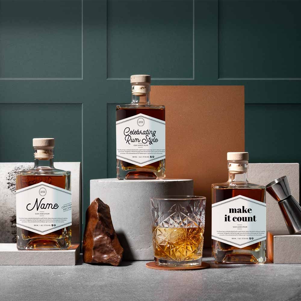 Personalised Rum Set