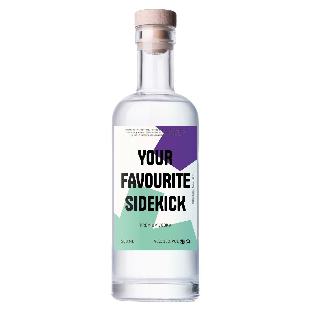 Gepersonaliseerde Premium Vodka