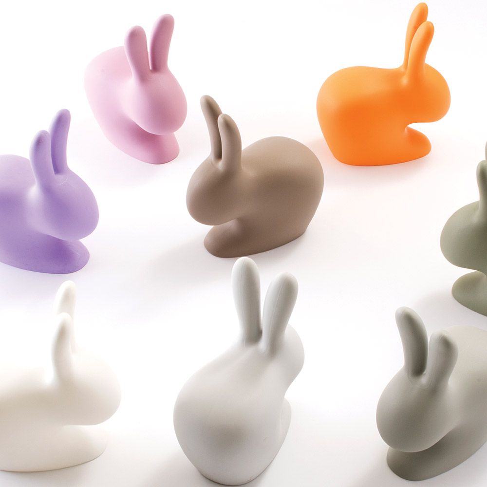 Qeeboo Rabbit Chair Medium - Red