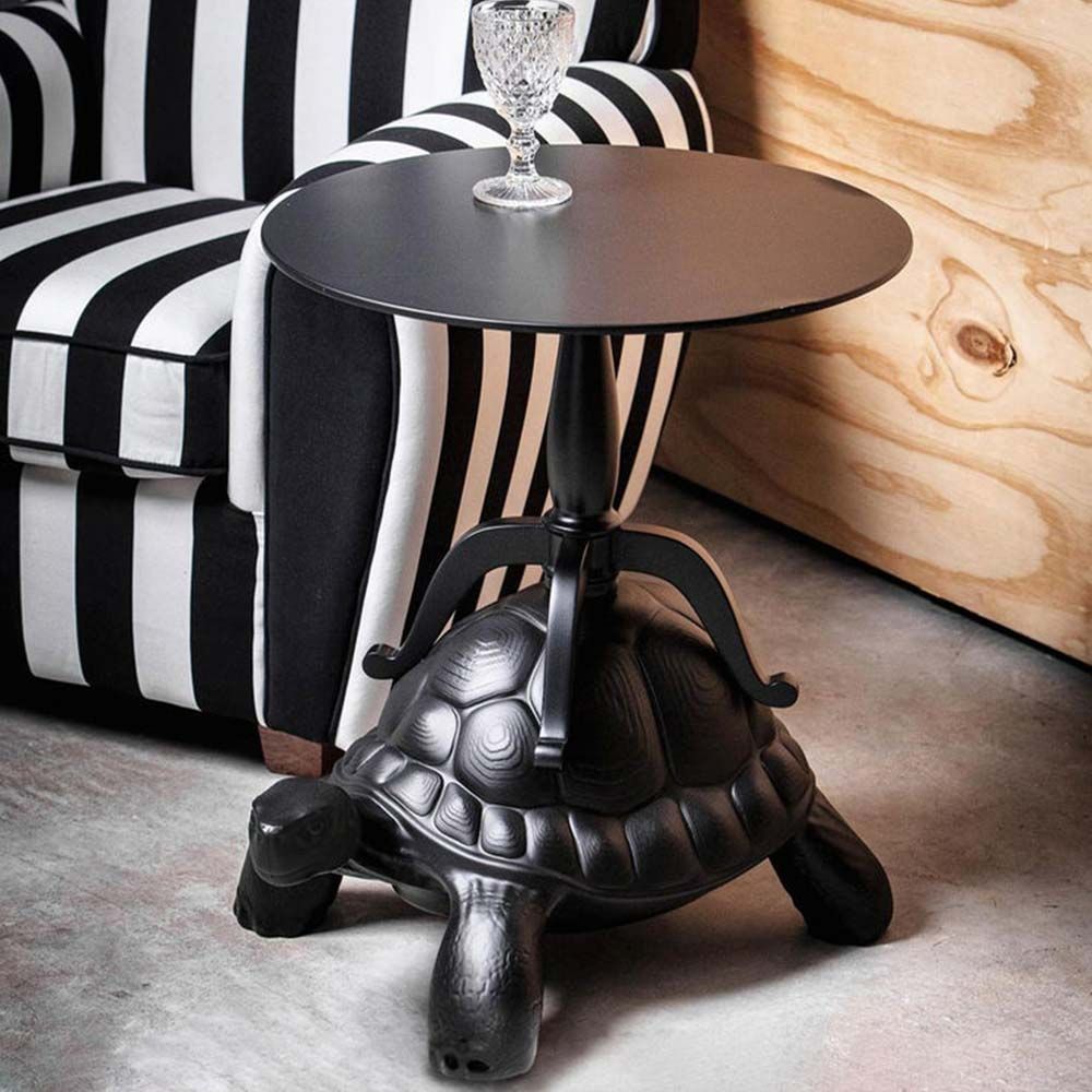 Qeeboo Turtle Coffee Table - Black