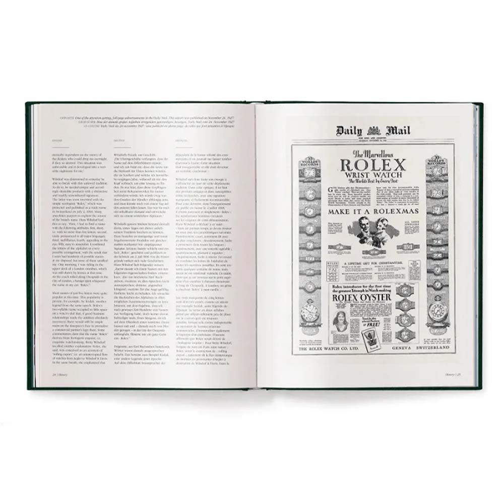 The Rolex Watch Book - Coffee Design Table Book