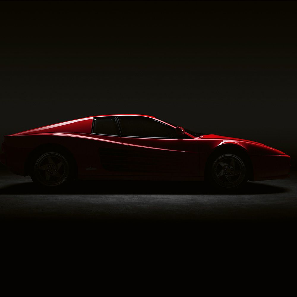 Rudolf van der Ven Ferrari Testarossa art mural - Signature Collection