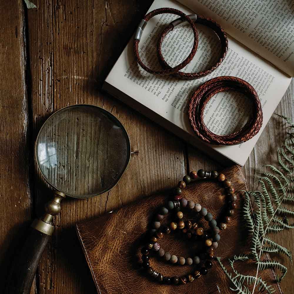 Steel & Barnett Riley Bracelet - caramel