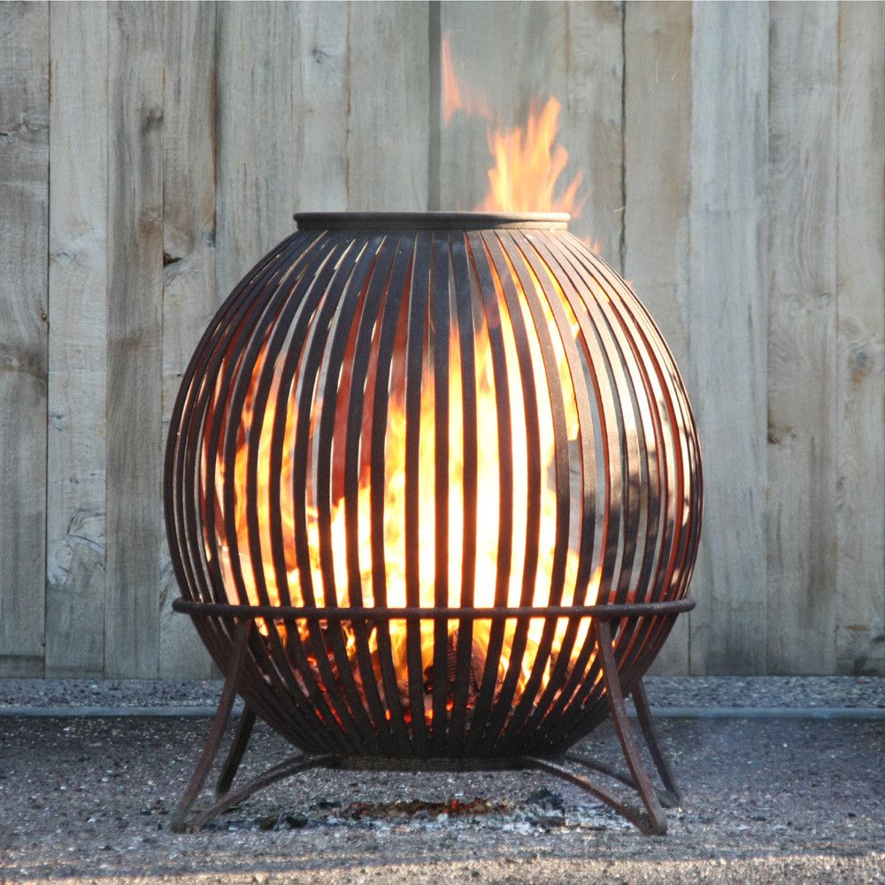 Ferosec handmade fire basket // Luxury For Men