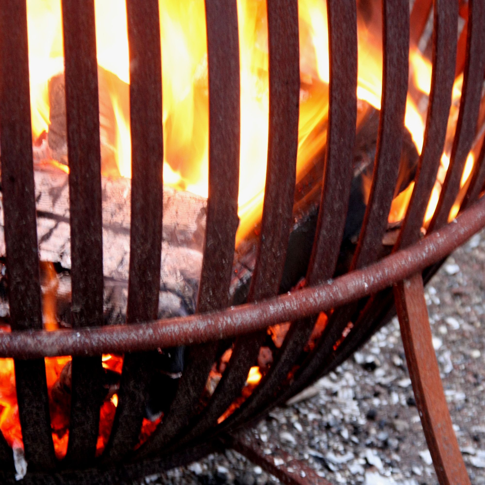 Ferosec handmade fire basket // Luxury For Men