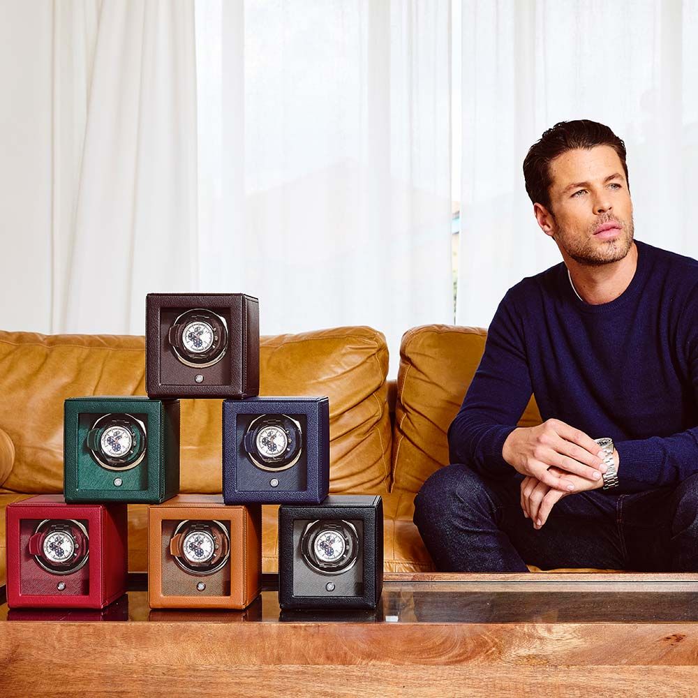 WOLF Cub Einzelner Uhrenbeweger - Marine