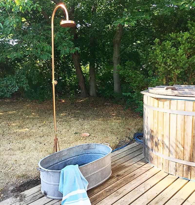 Excel Aquart outdoor shower