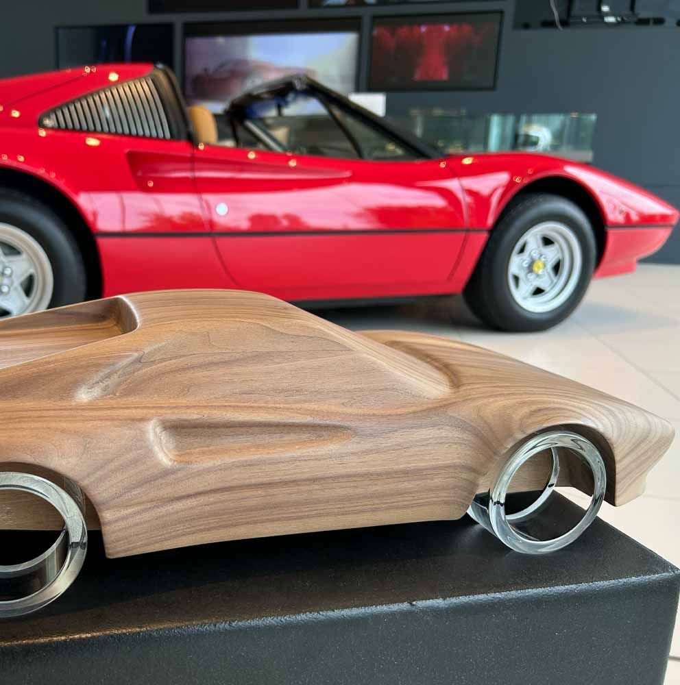 Vector Art Ferrari 288 GTO Holzmodell